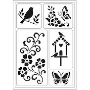 Sticky Stencils | Buddly Crafts