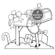 Christmas Digital Stamps | Buddly Crafts