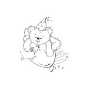 Teddy Bear Digital Stamps | Buddly Crafts