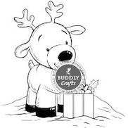 Christmas Digital Stamps | Buddly Crafts