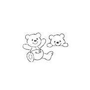 Teddy Bear Digital Stamps | Buddly Crafts