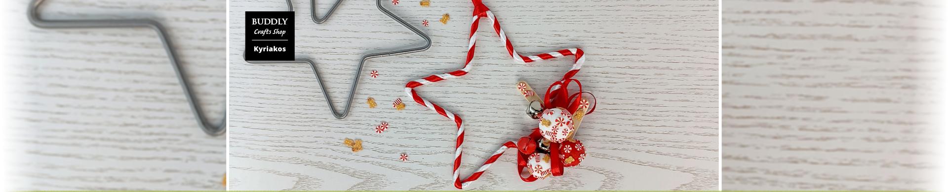 Candy Christmas Star Decoration | Buddly Crafts