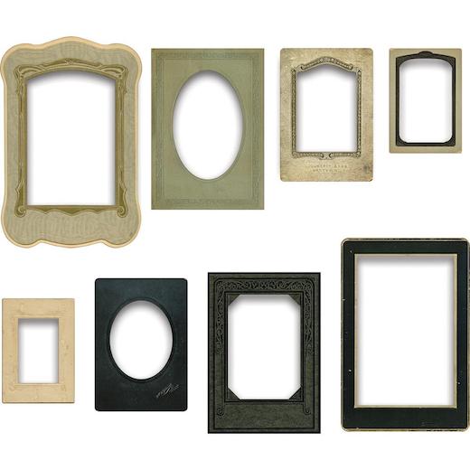 Tim Holtz Idea-ology Baseboard Frames 8pcs Assorted Sizes TH93710 ...