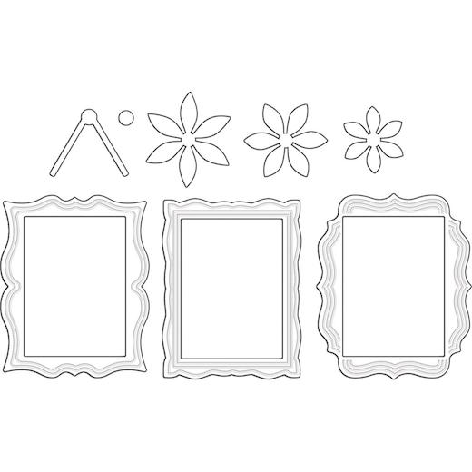 Penny Black Creative Dies - Frames 51-410 | Buddly Crafts