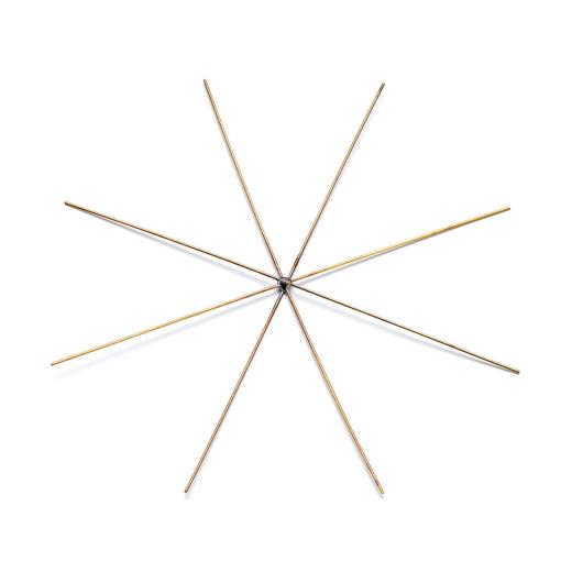 Knorr Prandell Wire Beading Star - Ø 10cm 4pcs #022 | Buddly Crafts