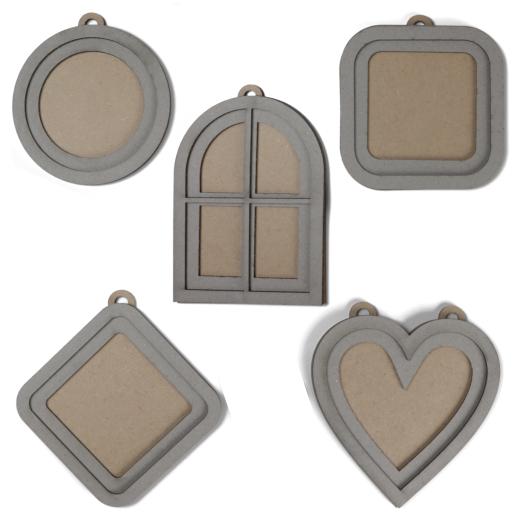 Tando Creative MDF & Greyboard Shadow Frames - 5 sets | Buddly Crafts