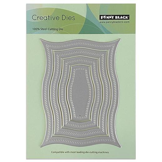 Penny Black Creative Cutting Dies - Gentle Swell Frame 52-020 | Buddly ...