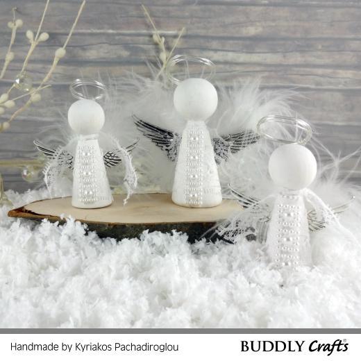 Knorr Prandell 70mm Bare Wood Peg Doll Finger Puppet - 1pc | Buddly Crafts