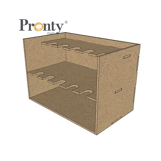 Pronty MDF Crafts Storage Kit - Blending Tool Box 220 x 150 x 130mm ...
