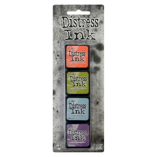 Tim Holtz Distress Mini Ink Pads 4pcs - Kit 8 | Buddly Crafts