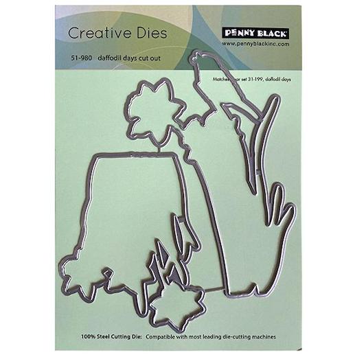 Penny Black Creative Cutting Dies - Daffodil Days Cut Out 51-980 ...