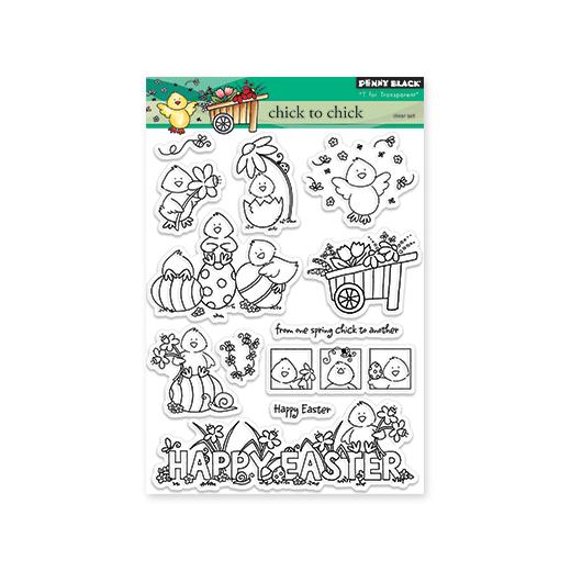 Penny Black Clear Stamps - Chick To Chick 30-150 | Buddly Crafts