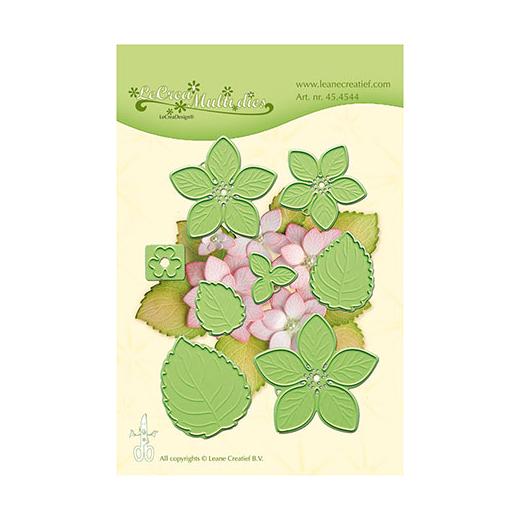 Leane Creatief Cutting Dies - Multi Die Flower 011 Hydrangea 454544 ...