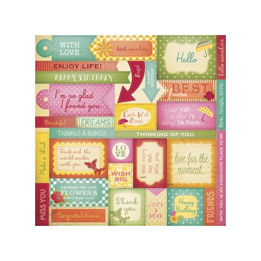 Penny Black Stickeroos Stickers - Sentiments 10-226 | Buddly Crafts