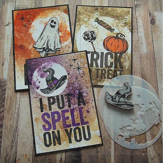 Tim Holtz Layering Mask Set 6pcs - Moon MSK01 | Buddly Crafts