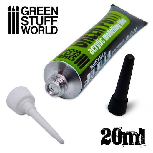 Green Stuff World Liquid Green Modeling Putty 20ml | Buddly Crafts