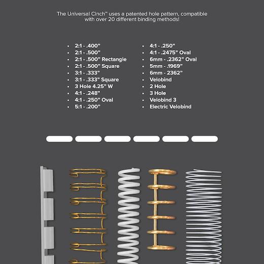 We R Makers Universal Cinch - Gold & White | Buddly Crafts