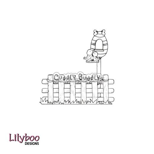Lilyboo Designs Digital Stamp - Bird House | Buddly Crafts