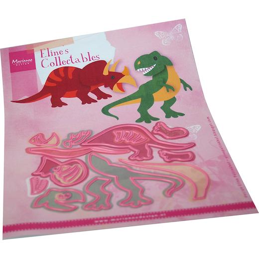 Marianne Design Collectables Cutting Dies - Eline's Dinosaurs COL1499 ...