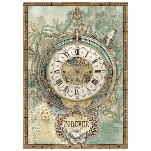 Stamperia A6 Mini Rice Paper 8pcs - Gardens of Time | Buddly Crafts