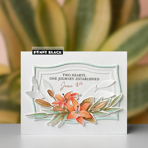 Penny Black Creative Cutting Dies - Gentle Swell Frame 52-020 | Buddly ...