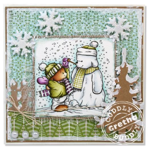 Pachela Studios Digital Stamp - Toby Tumble's Fun in the Snow | Buddly ...