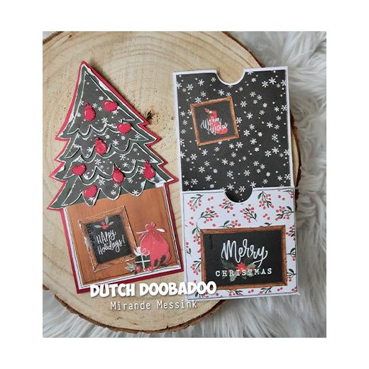 Dutch Doobadoo Card Art Template - Christmas Trees 2pcs 470.784.016 ...