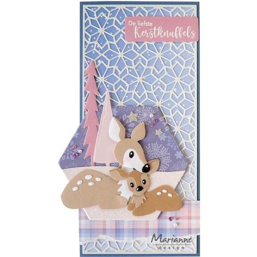 Marianne Design Collectables Cutting Dies - Eline‘s Deer Family COL1535 ...