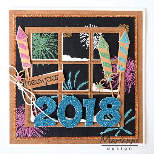 Marianne Design Creatables Cutting Die - Fireworks Rocket LR0503 ...