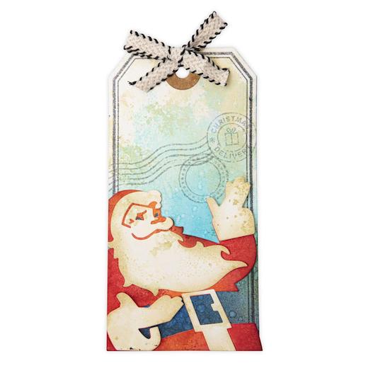 Sizzix Thinlits Die Set 6pcs - Retro Santa by Tim Holtz 666071 | Buddly ...
