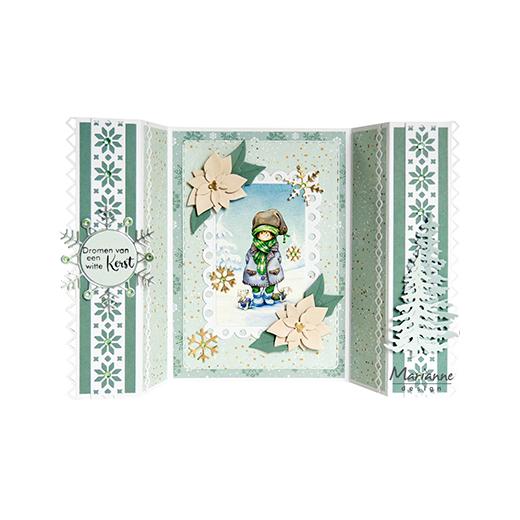 Marianne Design Craftables Cutting Dies - Punch XL Ice Crystals CR1700 ...