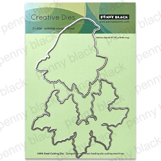 Penny Black Creative Cutting Dies - Yuletide Wings Cut Out 51-926 ...