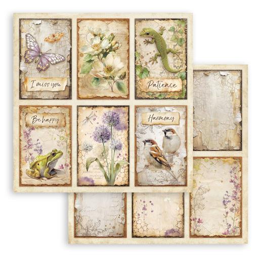 Stamperia 12"x12" Double-Sided Paper - All Around 6 Cards SBB1149 ...