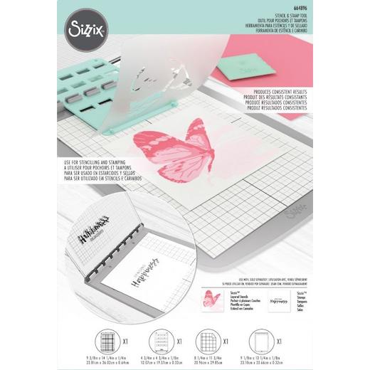 Sizzix Making Tool - Stencil & Stamp Positioning Tool 664896 | Buddly ...