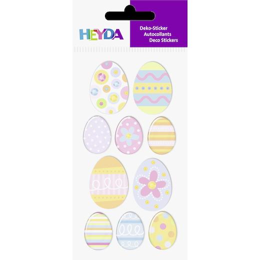 Heyda Layered Stickers - Easter Eggs | Buddly Crafts