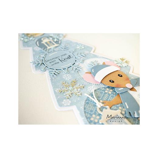 Marianne Design Craftables Cutting Dies - Punch XL Ice Crystals CR1700 ...