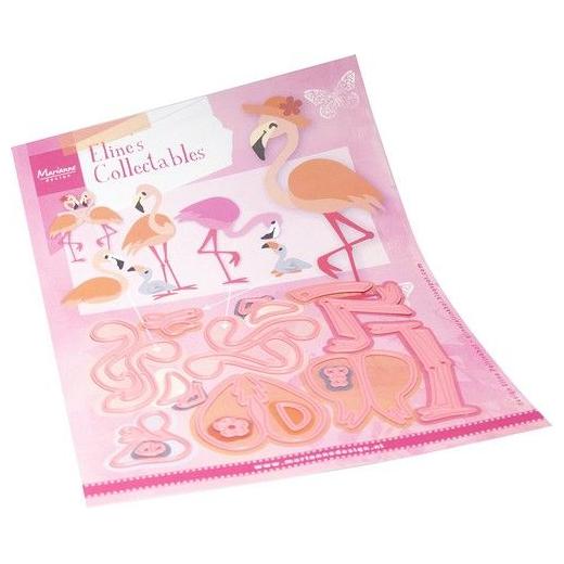 Marianne Design Collectables Cutting Dies - Eline‘s Flamingo Family ...