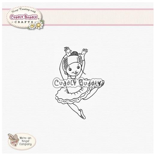 Picture Kitchen Studio Digital Stamp - Little Ballet Dancer | Buddly Crafts