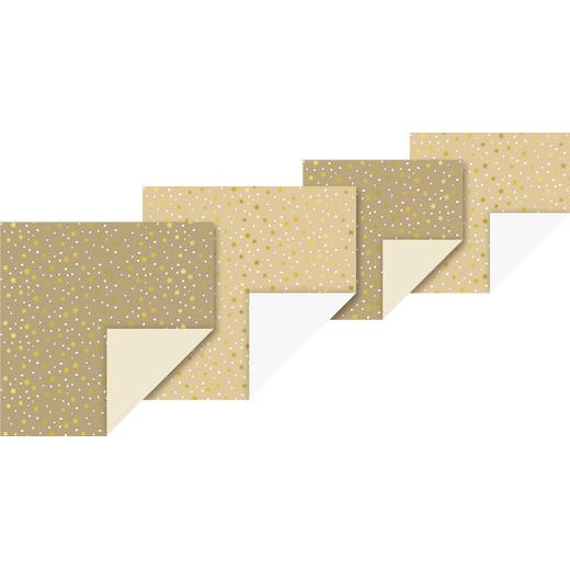 Heyda Stars Origami Paper Folding Set - Natural | Buddly Crafts