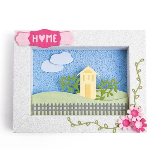 Sizzix Thinlits Die Set 3pcs Shadow Box Frames 2 By Eileen Hull 8291