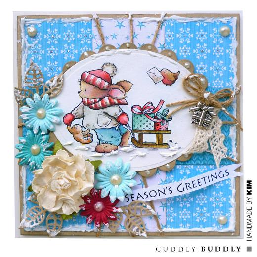 Cuddly Buddly Clear Stamps - Toby Tumble's Snowy Day CBS0011 | Buddly ...