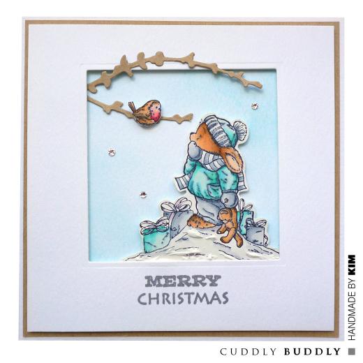 Cuddly Buddly Clear Stamps - Toby Tumble & Robins CBS0002 | Buddly Crafts