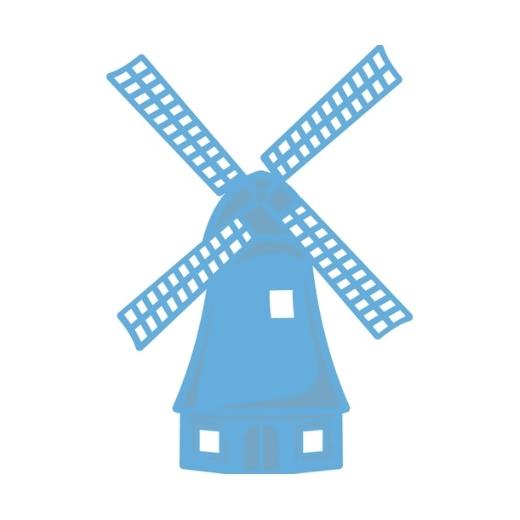 Marianne Design Creatables Cutting Die - Windmill LR0208 | Buddly Crafts