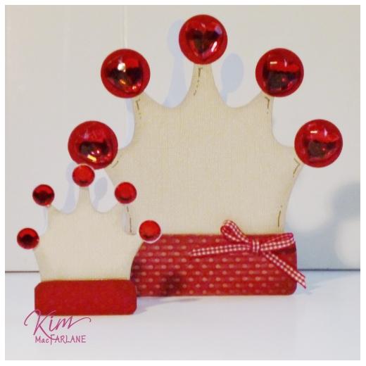 Kim's Digi Templates - Crown Shaped Card | Buddly Crafts