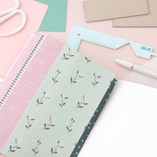 We R Memory Keepers Book Cover Guide Tool - Mint | Buddly Crafts