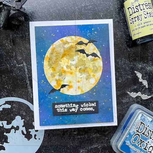 Tim Holtz Layering Mask Set 6pcs - Moon MSK01 | Buddly Crafts