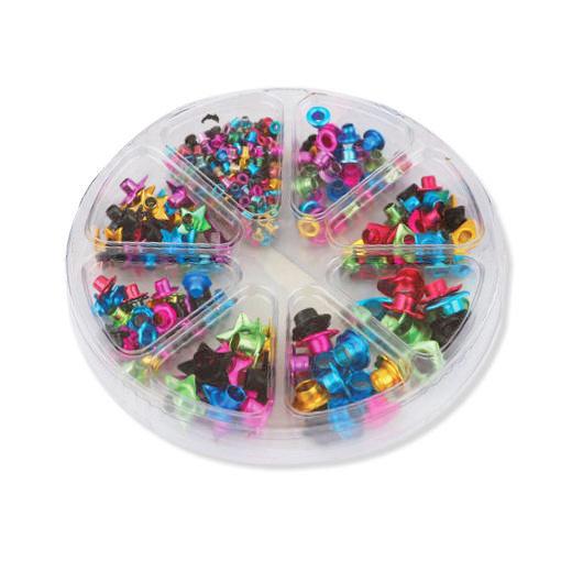 Hobby & Crafting Fun Eyelets Kit - 406pcs Assorted | Buddly Crafts