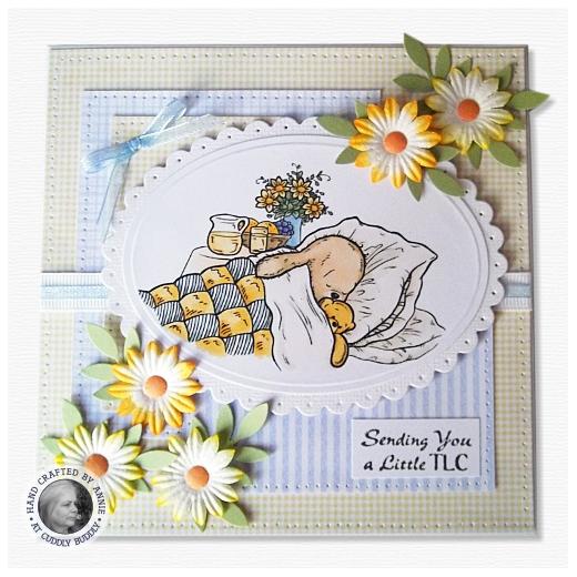 Pachela Studios Digital Stamp - Toby Tumble Get Well Soon | Buddly Crafts