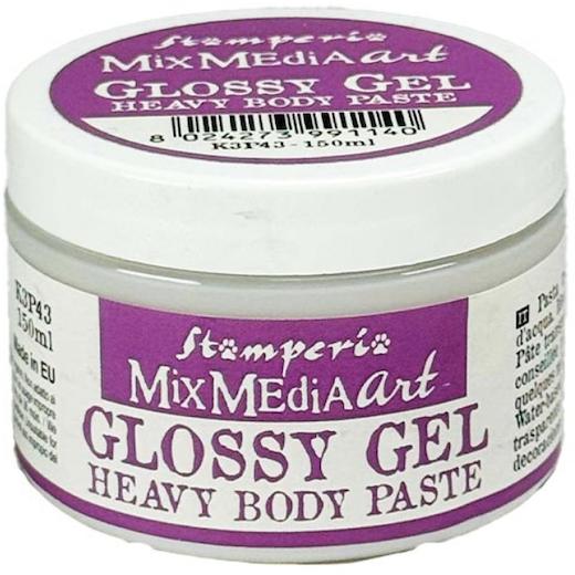 Stamperia Glossy Gel Heavy Body Paste 150ml | Buddly Crafts