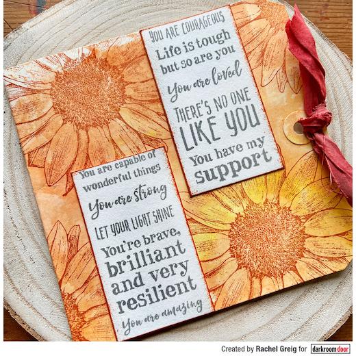 Darkroom Door Sentiment Cling Rubber Stamp - DDSE017 You Matter ...